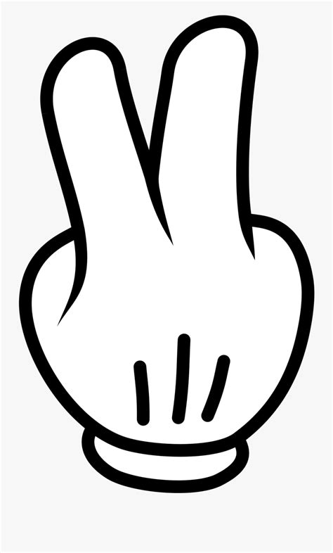 Mickey Mouse Pointing Finger Clipart 10 Free Cliparts Download Images
