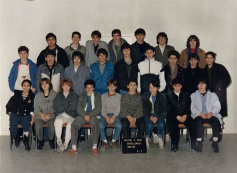 Photo de classe ème de Collège George Sand Copains d avant