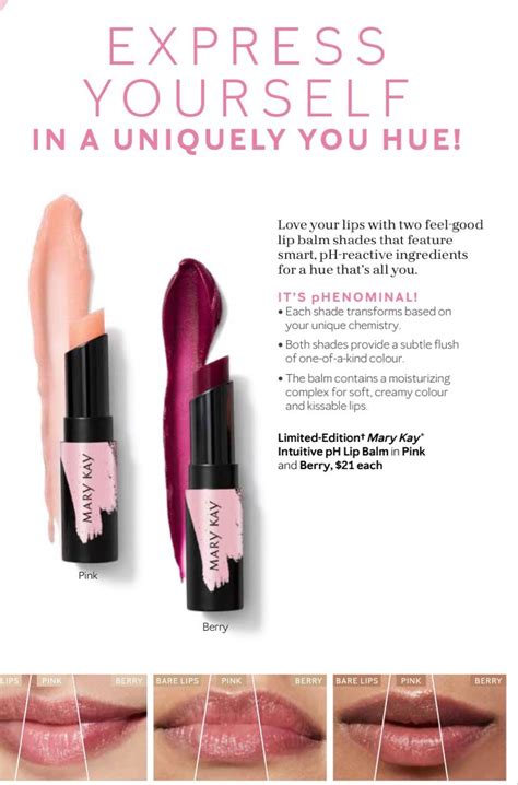 Mary Kay Ph Lip Balms Mary Kay Marketing Mary Kay Consultant Mary Kay