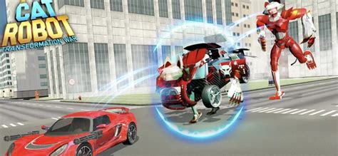 Cat Robot Transform Car Unity Games Source Code