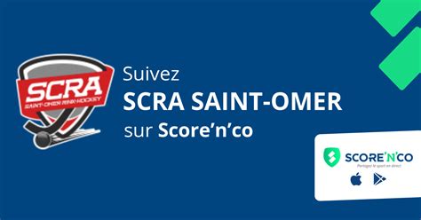 SCRA Saint Omer matches résultats classements de votre club de rink