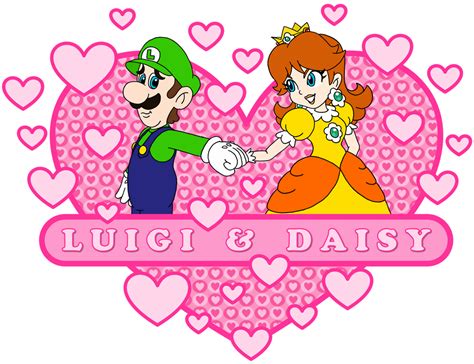 Luigi And Princess Daisy By Rafaelmartins On Deviantart