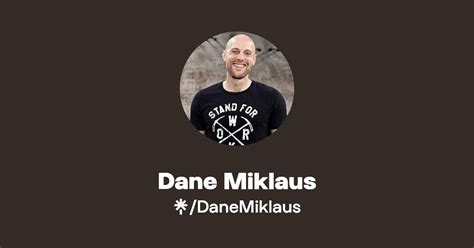Dane Miklaus Instagram Facebook Linktree