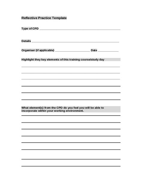 What Is A CPD Plan Template Doc Template PdfFiller
