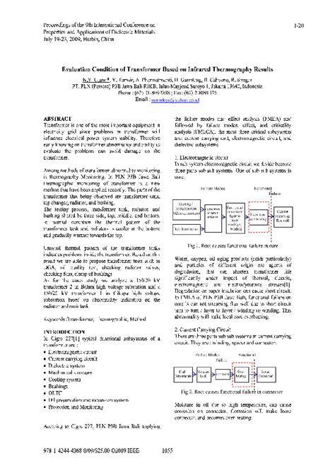 Pdf Evaluation Condition Of Transformer Based On Infrared Thermography Results