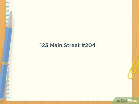 How To Write An Apartment Address 13 Steps With Pictures
