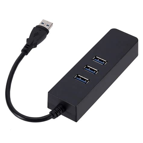 3 порта Usb3 0 концентратор типа C к Ethernet Lan Rj45 кабель адаптер сеть Высокоскоростная