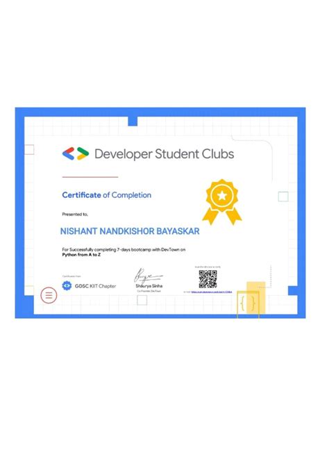 Nishant Bayaskar On Linkedin I Happy To Share All Of You That I Have Completed Basics Of Python