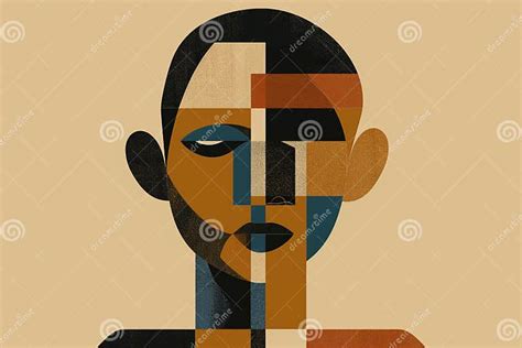 Abstract Geometric Portrait Stock Illustration Illustration Of 39aph39 Bold 332270296