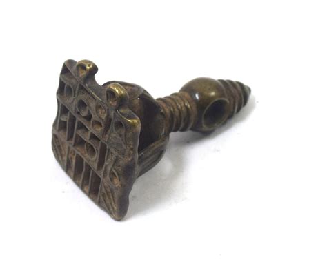 Iskcon Temple Forehead Tilak Stamp Hindu Body Stamp Antique Etsy India