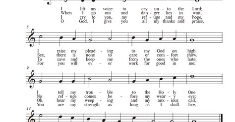 Hymns By Charles Freeman I Lift My Voice To Cry Unto The Lord