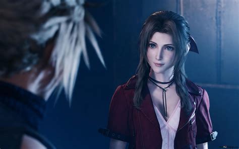 Aerith Gainsborough Final Fantasy Vii Remake Ff7 4k Wallpaper Download