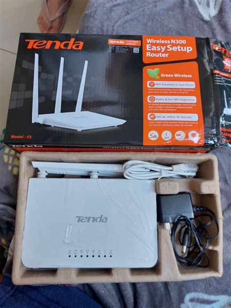 Tenda F3 Router 300mbps Wireless Router English Firmware Computers And Tech Parts