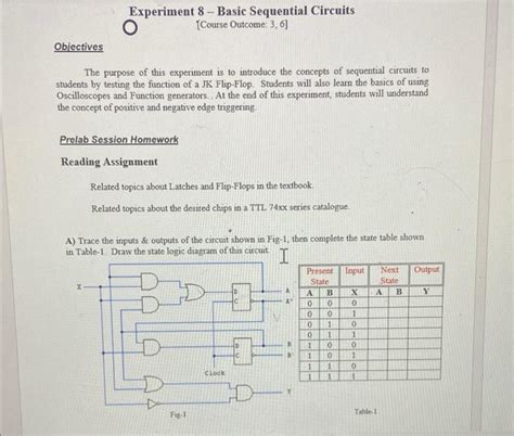 solved experiment 8 basic sequential circuits [course