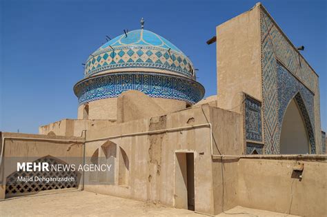 همشهری آنلاین تصاویر ریزش بخشی از مسجد تاریخی امیرچقماق در یزد