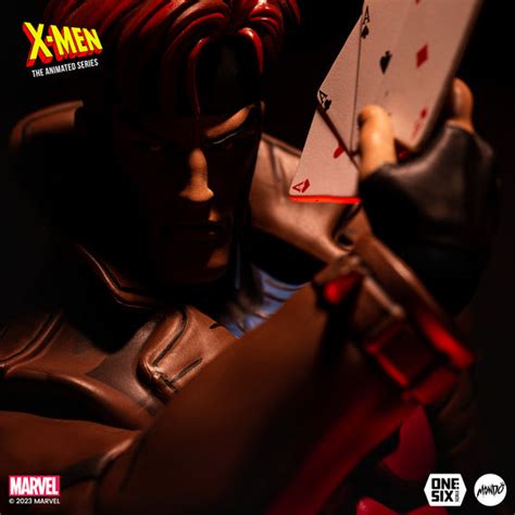 X Men The Animated Series Gambit 16 Scale Figure Timed Edition Mondo