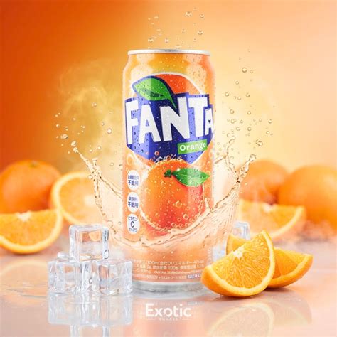 Fanta Orange Flavored Soda 500ml Japan — Exotic Snacks Company