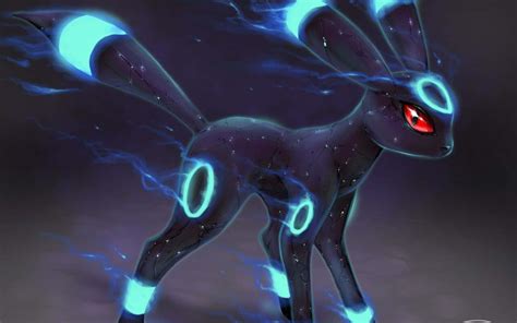 Mystical Umbreon Glow Wallpaper Background Free Download