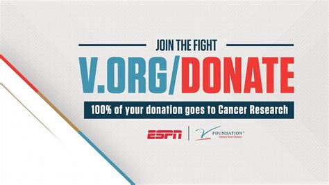 V Week 2022 Donate Now To Support The V Foundation And Fight Cancer Espn