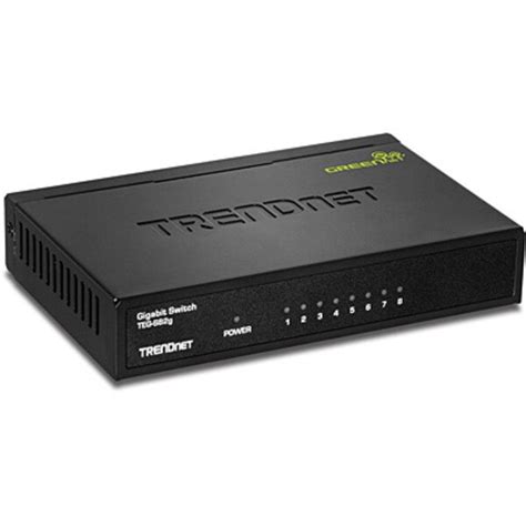 Trendnet 8 Port Gigabit Greennet Switchnt Switch Teg S82g