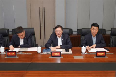 四川省内江市东兴区委常委肖卫波一行莅临集团考察交流 济南城建集团有限公司