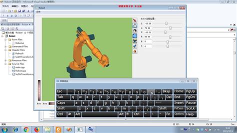 Qt设计机器人仿真控制器——按键控制机器人关节转动 知乎
