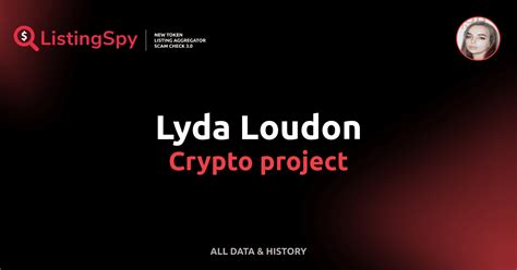 Lyda Loudon Crypto Project Lyda Token Listings Events Analysis