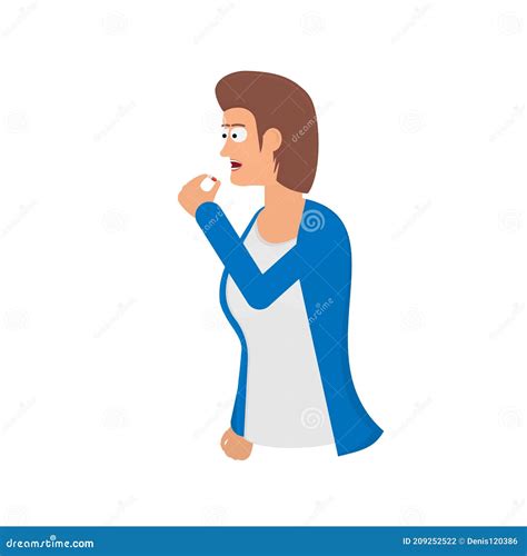 Antibiotics Vector Illustration Labeled Health Medication Treatment