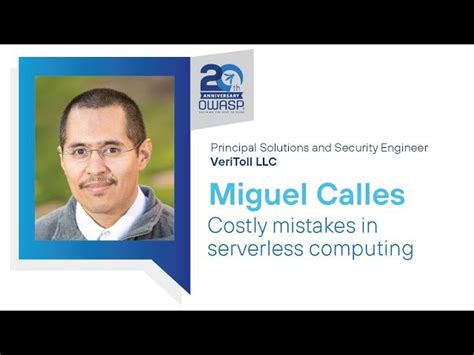 Free Video Costly Mistakes In Serverless Computing From Owasp