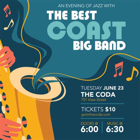 Best Coast Big Band At The Coda