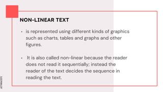 LESSON 9 LINEAR AND NON LINEAR TEXTS Pptx