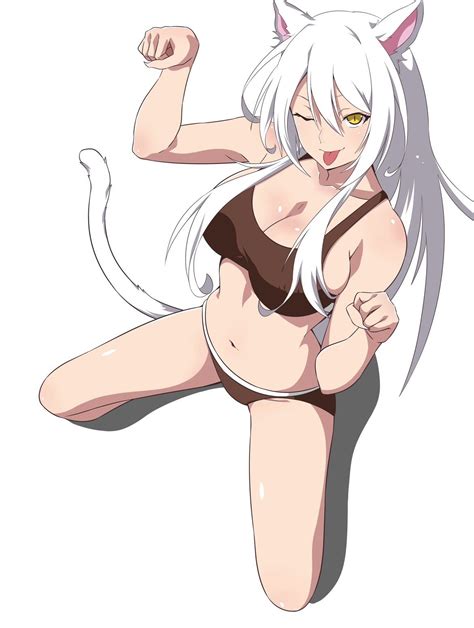 Hanekawa Tsubasa And Black Hanekawa Monogatari Drawn By Guchiknight