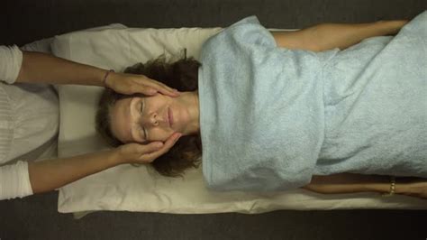 Facial Massage Flat Lay Stock Footage Videohive