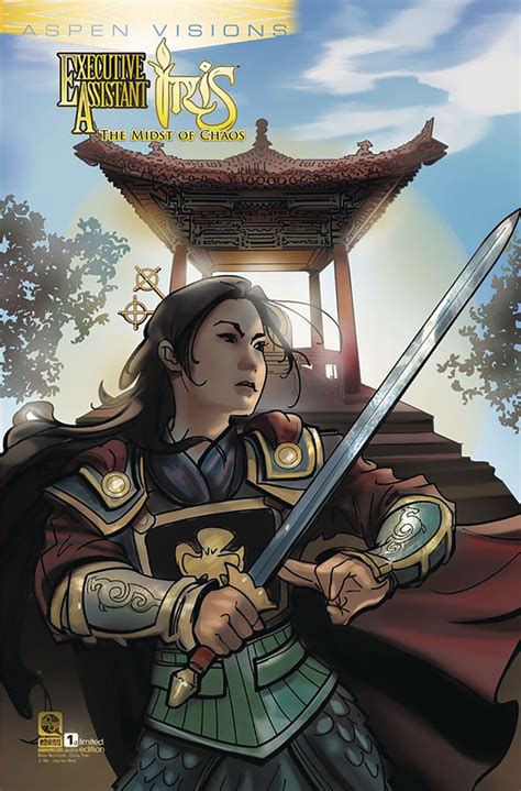 Aspen Visions Iris The Midst Of Chaos 1 10 Copy Delara Cover Fresh Comics