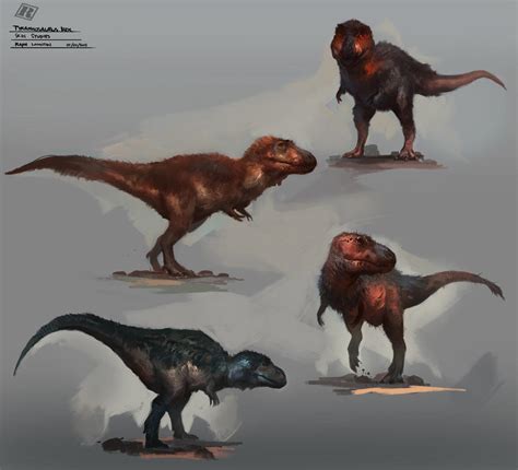 Tyrannosaurus Rex Skins By Raph04art On Deviantart