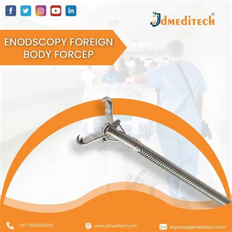 Medical Grade Endoscopy Foreign Body Forcep At Rs 250 In Ahmedabad Id 2851218513662