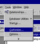 Custom Menus Toolbars And Pop Up Menus In Microsoft Access Expert Zone Cimaware Software