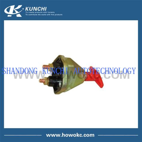 Sinotruk HOWO WG9100760100 Battery Main Switch Factory and Suppliers ...