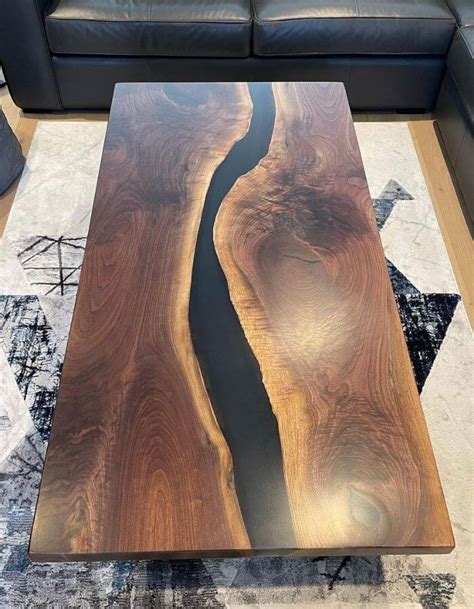 Live Edge Coffee Tables Epoxy River Coffee Tables Toronto
