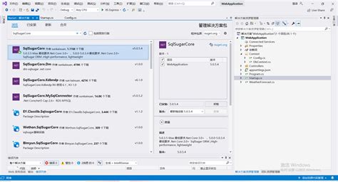 asp core 3 1 webapi 系列【二】sqlsugar和swagger的引用 你去了龙城我留了姑苏 博客园