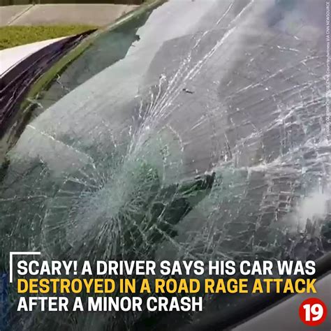 Driver Has Car Ripped Apart Rammed In Road Rage Incident ‘he Was