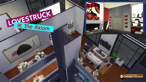The Sims 4 Lovestruck Prebuilding The World The Axiom Penthouse Eacn