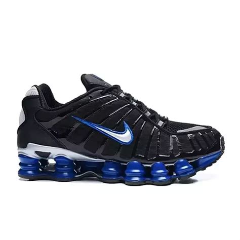 Nike Shox Tl 12 Molas RetrÔ Black With Blue