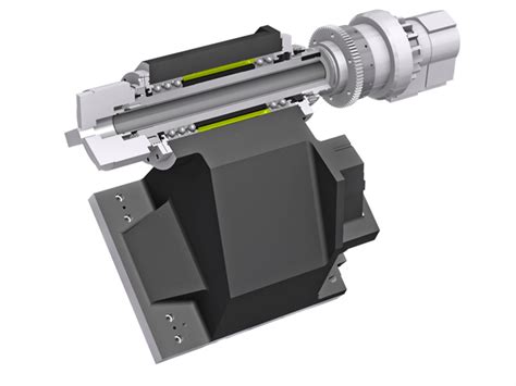 Cnc Lathe Spindle 3d Cad Model Library Grabcad 49 Off
