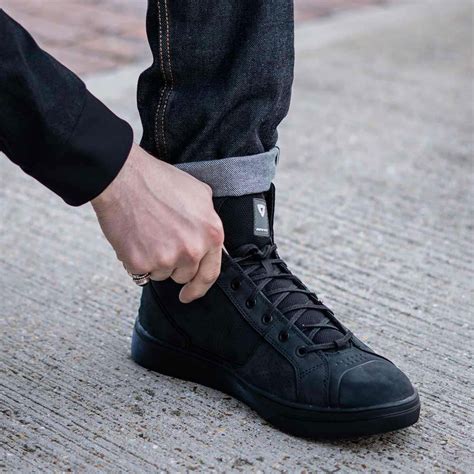 REVIT Arrow Shoes Hi Top Motorcycle Sneakers Riders Line