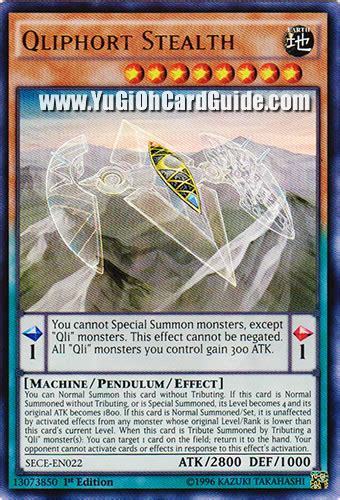 Yu Gi Oh Qliphort Stealth