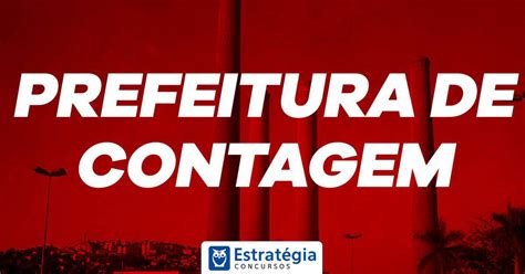 Concurso Prefeitura Contagem 2023 Edital Inscrição Vagas Viva a
