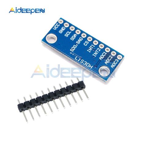 Lis3dh 3 Axis Acceleration Module Three Axis Motion Accelerometer Temp Aideepen