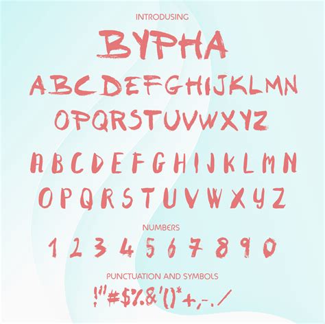 Скачайте шрифт Bypha бесплатно стильный и современный дизайн Скачать шрифт бесплатно