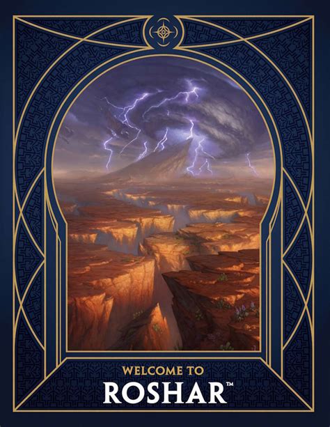 Cosmere Rpg Stormlight Stormlight Welcome To Roshar Soft Cover